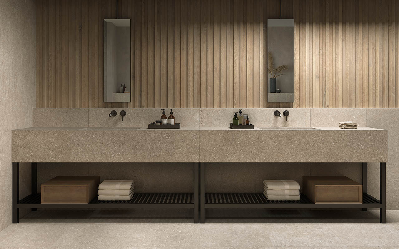 Kronos K-Lab keramische wastafels en baden op maat gemaakt